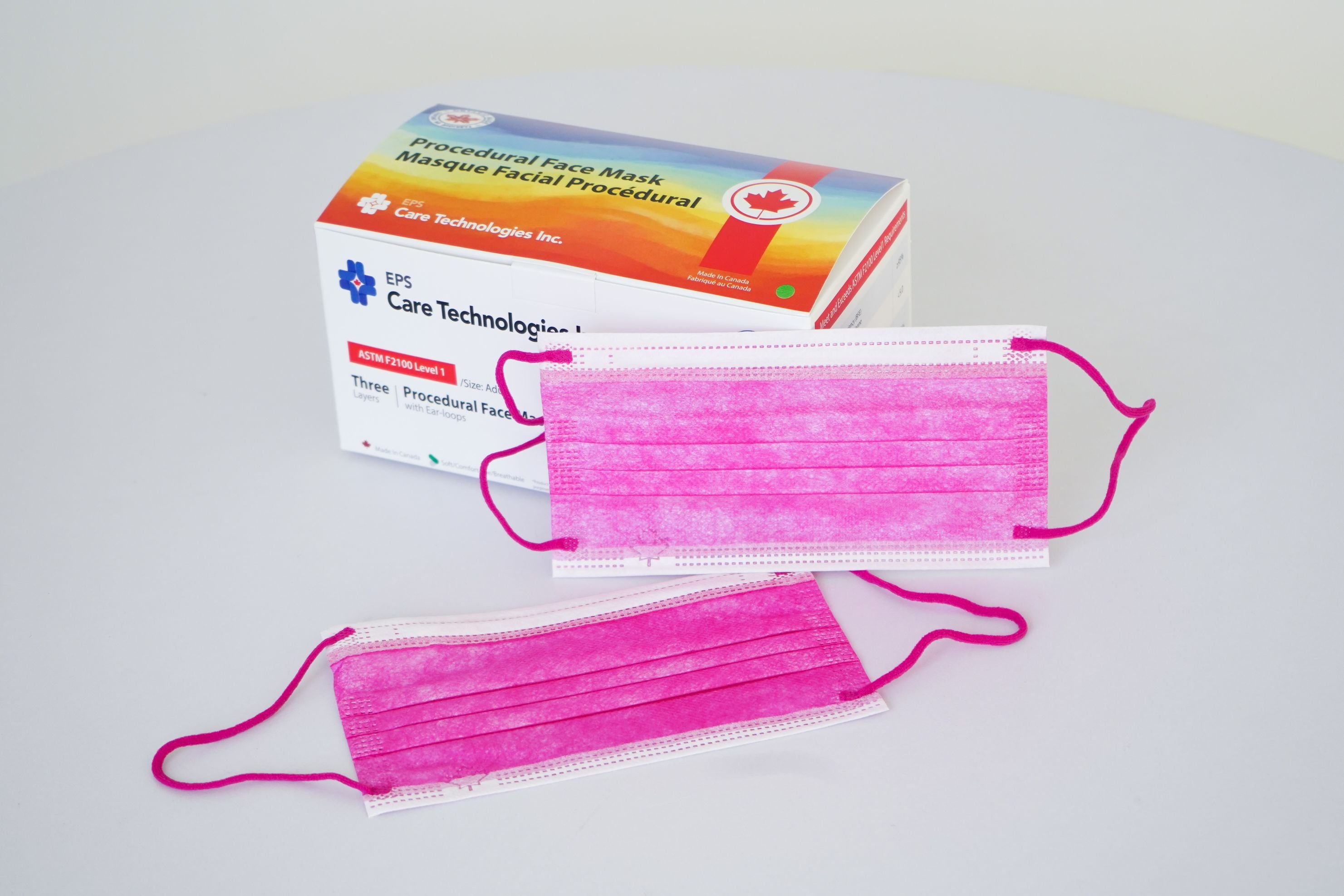 Adult's Level 1 Procedural Masks – EPS Care Technologies Inc.