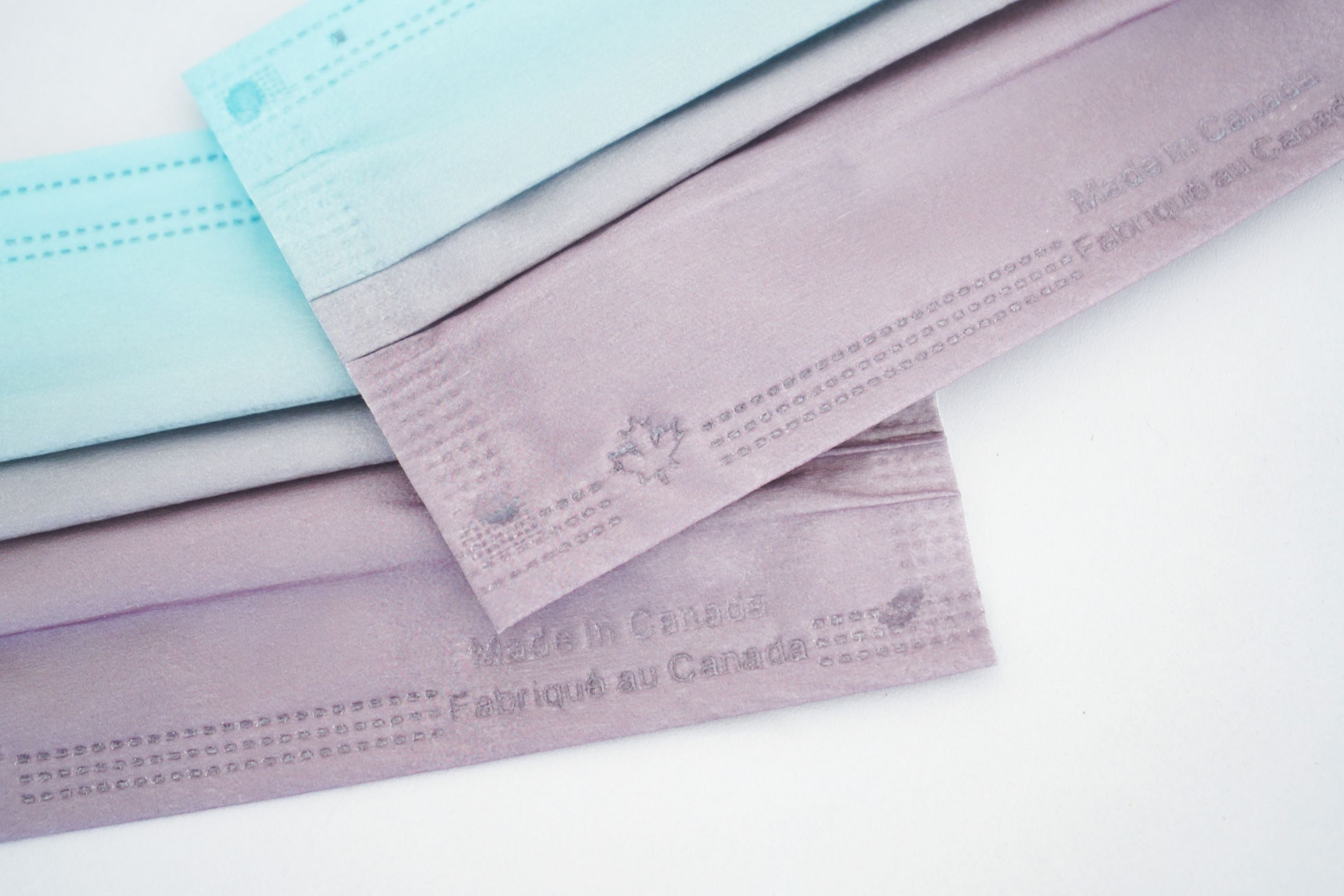 ASTM Level 3 Silk-Feel Gradient Colour Procedural Mask (Mint Chocolate ...